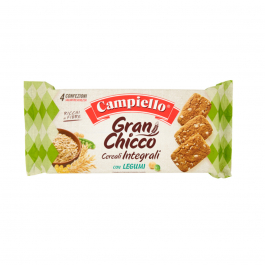 Biscuiti Gran Chicco, cereale integrale cu legume, 400g, Campiello