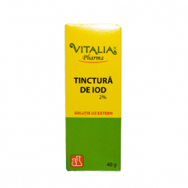 Tinctura de Iod 2%, 40g, Vitalia